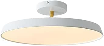 Adjustable Semi-Recessed Ceiling Light Slim Round LED Ceiling Light ...