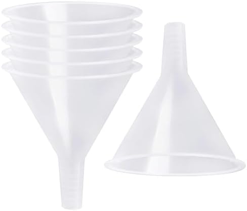 Amazon.com: 30Pcs Plastic Funnels Set, 4.8 Inch Wide Mouth Clear ...