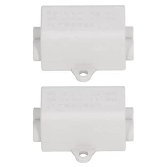 roughness Wire Connector, Splice Terminal ABS 2Pcs ZK1316 M3 Fixing ...