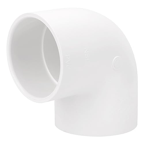 Snapklik.com : 3 Inch 90 Degree Elbow PVC Pipe Fittings 2 Way Right ...