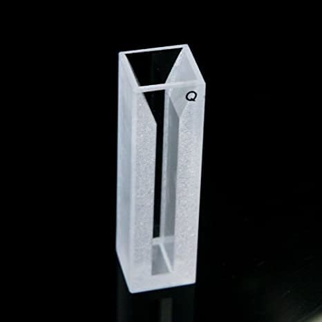 LABART Micro Quartz Cuvette (Pathlength: 10mm, Volume: 1ml with PTFE ...