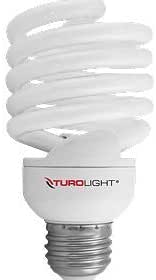 Turolight Edge-T2/13W/50 13 Watts 120V 5000K 10,000hrs E26 CFL (5, 13 ...