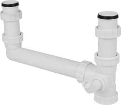 Double Bowl Waste Kit : Amazon.co.uk: DIY & Tools