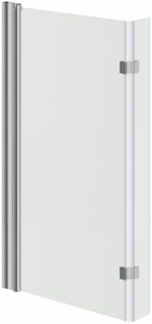 Mode Luxury 8mm hinged L Shaped Shower Bath Screen : Amazon.co.uk: DIY ...