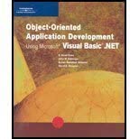 Object-Oriented Application Development Using Microsoft Visual Basic ...