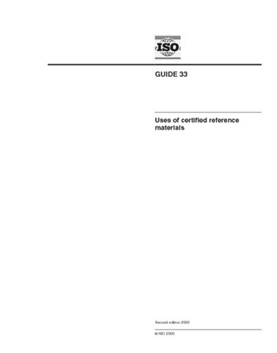 Buy ISO Guide 33:2000, Uses of certified reference materials Online at ...