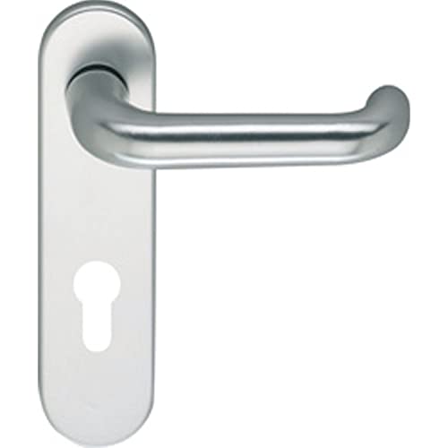 ECO D 110 Door Handle with Short Plate PZ 72, Door Handle for Escape ...