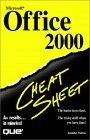 Microsoft Office 2000 Cheat Sheet : Buy Online at Best Price in KSA ...