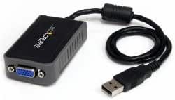 Amazon.com: StarTech.com USB2VGAE2 USB to VGA External Video Card 16MB ...