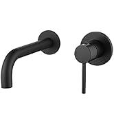 Decaura Bathroom Wall Sink Tap Set Basin Bath Spout Vanity Spa Bathtub ...