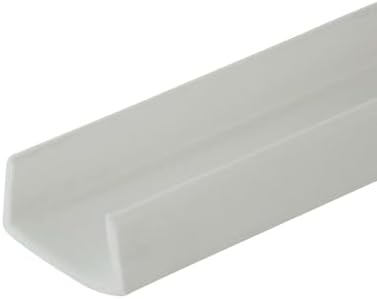 Amazon.com: Outwater Plastics White 1/2'' Styrene Plastic U-Channel/C ...