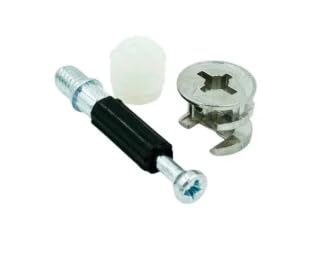 Mini fix Screws Set (Pack of 10) - Furniture Connector Fitting with ...