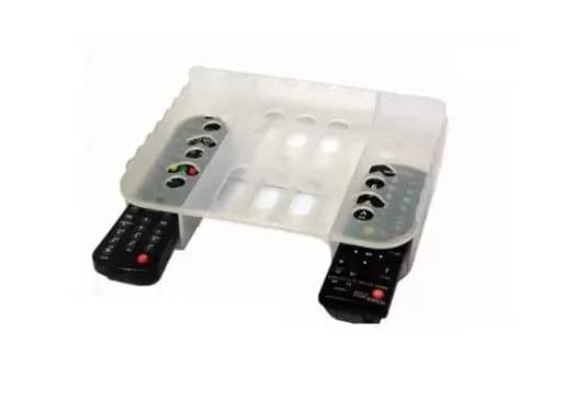 RG7 Wall Mounted Setup Box Stand with Remote Holder, Multi Purpose Wall ...