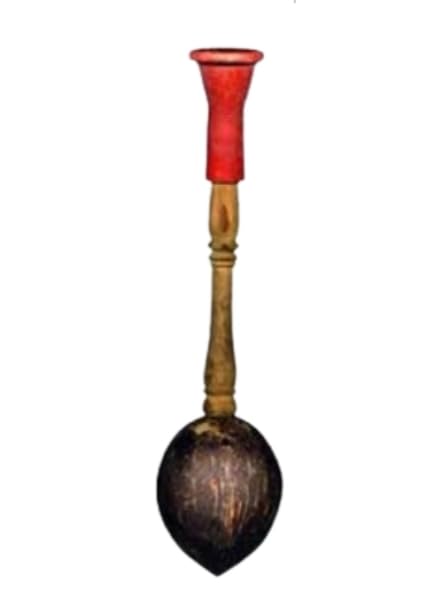 Traditional village Hookah smoking pipe (coconut base) : Amazon.in ...