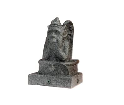 Amazon.com: Gargoyle Fence Post Topper 4x4 PVC Vinyl or Wood - Garden ...