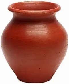 Buy Mitti ka Kalash and red Cotton Cloth for puja Online at Low Prices ...