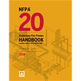 NFPA 20: Stationary Fire Pumps Handbook 2016: National Fire Protection ...