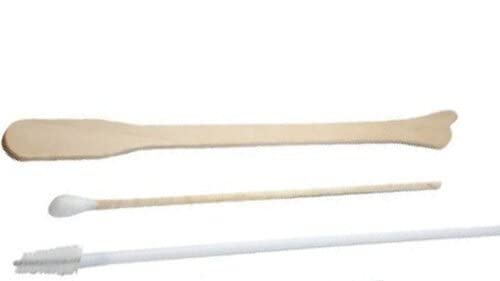 Buy Marinova Pap Smear Kit 3 Pcs/One Wooden Spatula,One Cervical Brush ...