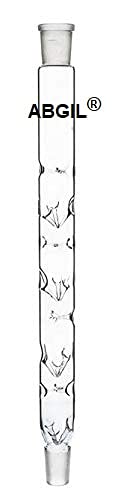 BOROSILICATE GLASS FRACTIONATION COLUMN VIGREUX. LENGTH(300MM.). JOINT ...