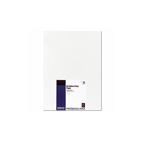 Epson Professional Media Exhibition Fiber Paper (13x19 Inches, 25 ...
