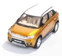 OFFPHATE Plastic Toys Brezza SUV toy car, Pack of 1, Pull back action ...