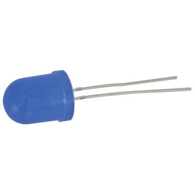 Amazon.com: 10mm 600mcd Jumbo Diffused Blue LED : Industrial & Scientific