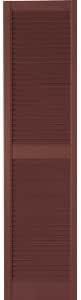 Richwood Red 15x43 Open Louver Shutter Pair : Amazon.co.uk: Home & Kitchen