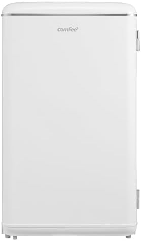 COMFEE' RCD93WH2UKRT(E) Under Counter Fridge Only, 93L Retro ...