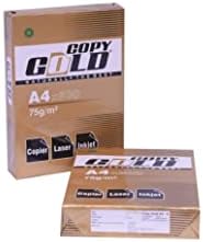 Copy Gold Copier Paper, 75 Gsm,A4, 500 Sheets, 1 Ream, White : Amazon ...
