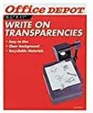 Office Depot Write-On Transparency Film by Office Depot: Amazon.de ...