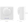 Salus RT100 Mechanical Room Thermostat, White : Amazon.co.uk: DIY & Tools