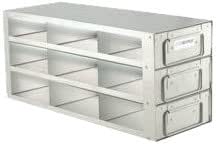 Alkali Scientific UFD-332 Stainless Steel Cryostorage Box Drawer Rack ...