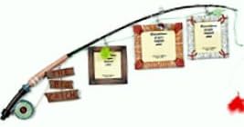 Amazon.com - The Big Catch Fly Fishing Pole Photo Picture Holder Frame ...