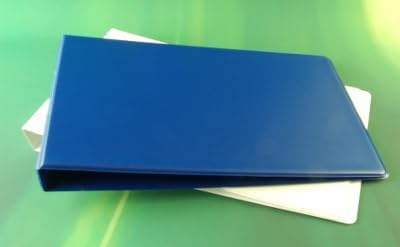 A4 Landscape PVC, 2D Ring Binder (Royal Blue) : Amazon.co.uk ...