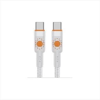 JUST CORSECA 1M Braided USB Type-C to Type-C Cable – 60W Fast Charging ...