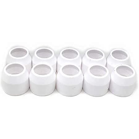 NG WELD P80 Plasma Torch 10 pcs Ceramic Shield Cap Tips : Amazon.in ...