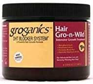 Groganics DHT Blocker System Hair Gro-N-Wild **Intensive Growth ...