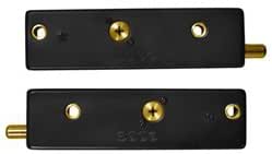 Garage Door Bolt - Barry - Pair Keyed Alike - Black : Amazon.co.uk: DIY ...