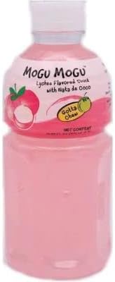 Mogu Mogu Lychee Flavoured Drink with NATA de Coco (Gotta Chew) | On ...