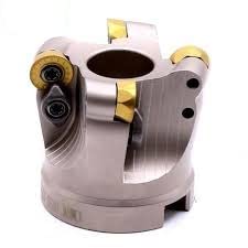 FACE MILLING CUTTER DIA 50MM (4FLUTES) FOR RPMT 1204 INSERTS R6 FOR VMC ...