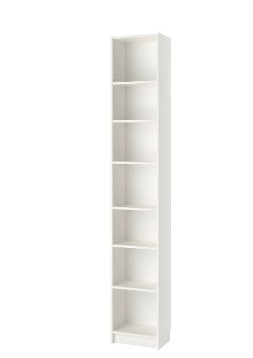 TROFAST Billy Bookcase, White, 40x28x237 cm (15 3/4x11x93 1/4 ...