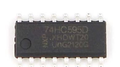 IC 74HC595 (74 HC 595) 8 Bit Shift Register – SMD – SOIC-16 (Pack Of 2 ...