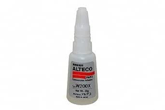 Amazon.co.jp: Alteco Commercial W200X Multi-Purpose/Instant Adhesive (0.7 oz (20 g) : Office ...