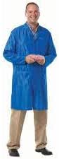 Amazon.com: WORKLON-SUPERIOR GROUP Unisex Blue Microstat ESD Lab Coat L ...