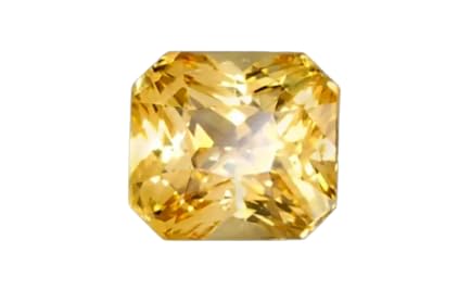 Beauty Gems Natural Yellow Sapphire Gemstone 8.5 Carat Sri Lankan Real ...