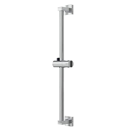 Misounda Shower Riser Rail, 610mm Shower Slide Bar Stainless Steel ...