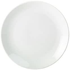Genware Royal Coupe Plate 28cm White - Quantity 6 : Amazon.co.uk: Home ...