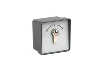 Geba AMZ 1-2T/1 Key Switch with PHZ, Zinc Grey/Anthracite : Buy Online ...