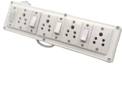 BAHUL 4 Meter Wire 4+4 with Branded Anchor Parts 4 Socket Extension ...