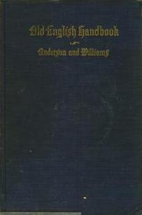 Old English handbook: Anderson, Marjorie: Amazon.com: Books